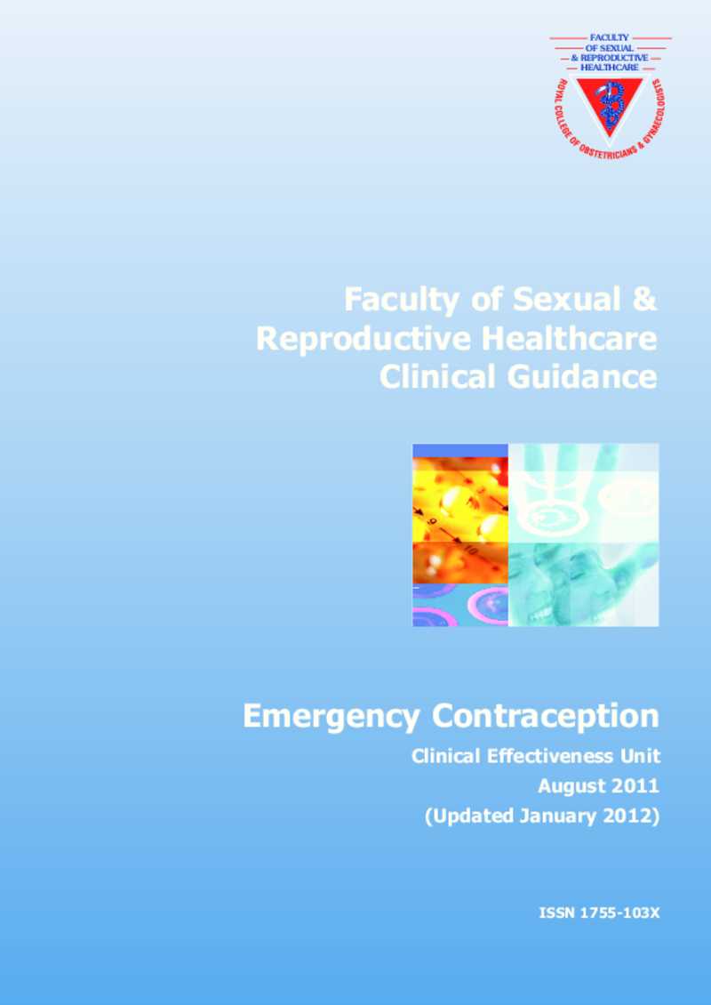 Royal College of Obstetricians & Gynaecologists, Emergency ...